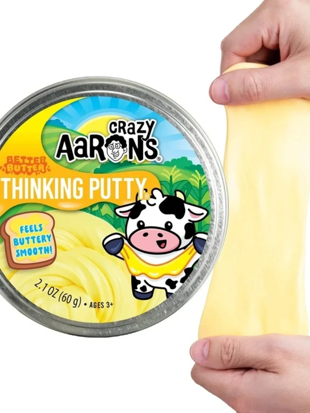Crazy Aaron | Toys | Rare Crazy Aarons Better Butter Thinking Putty ...